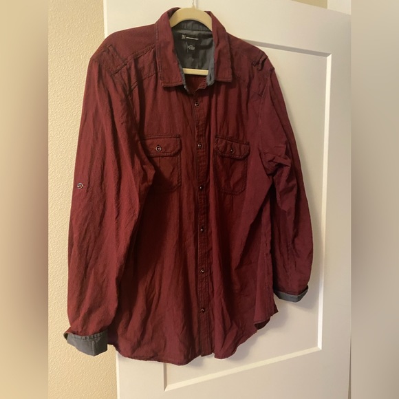 INC International Concepts | Shirts | Mens Inc Red With Black ...